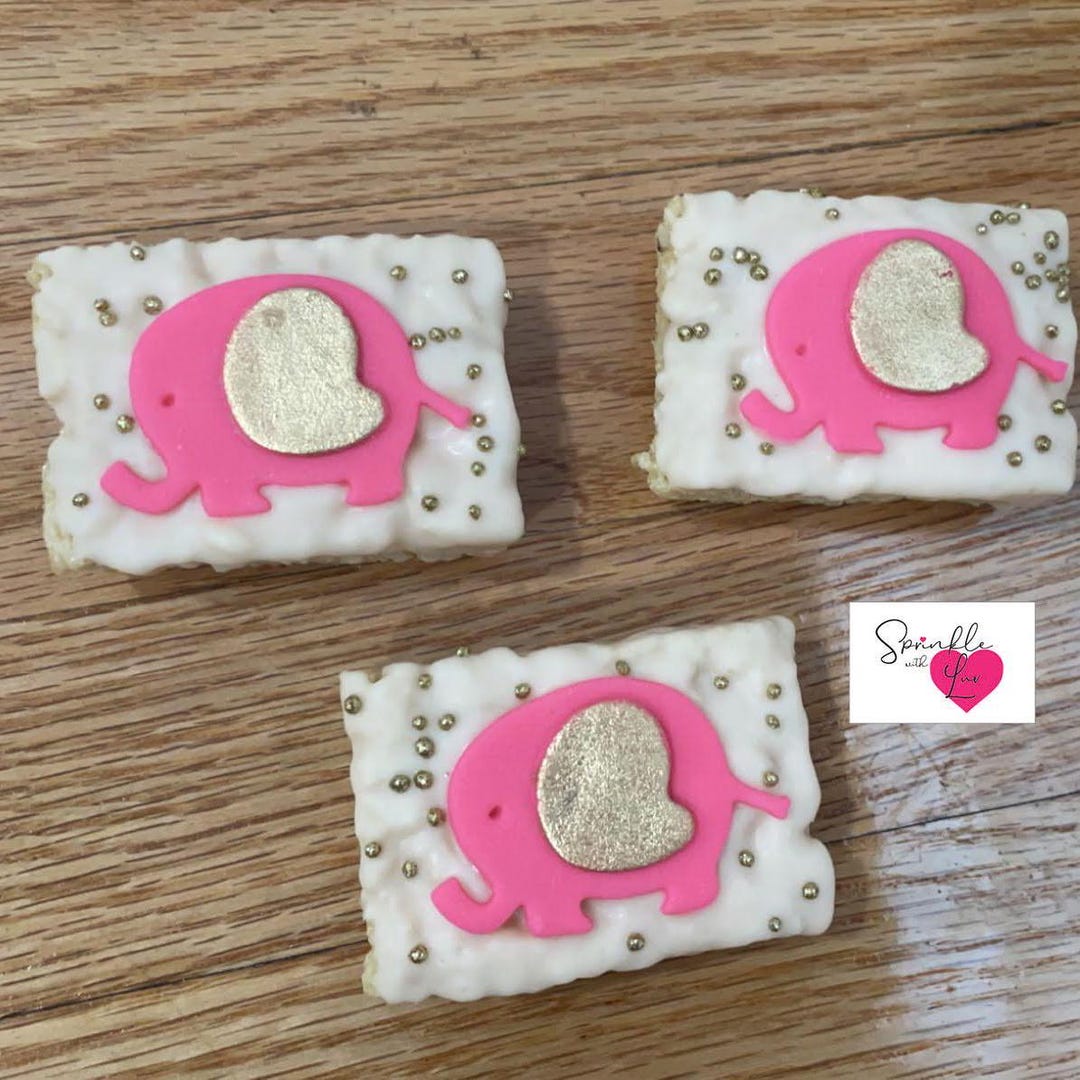 1 Doz = Elephant Theme Treats Oreos, Rice Krispie Treats or Chocolate ...