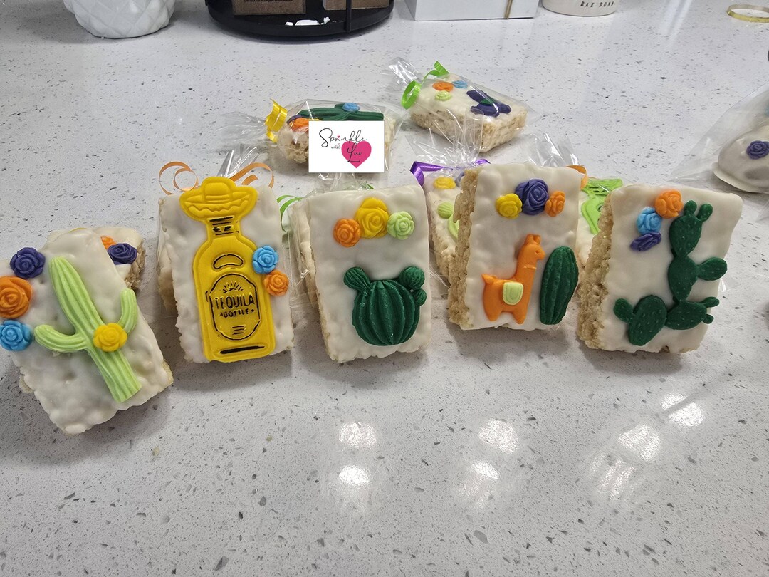 1 Doz = Fiesta Theme Oreos or Rice Krispie Treats (12 Treats) - Etsy