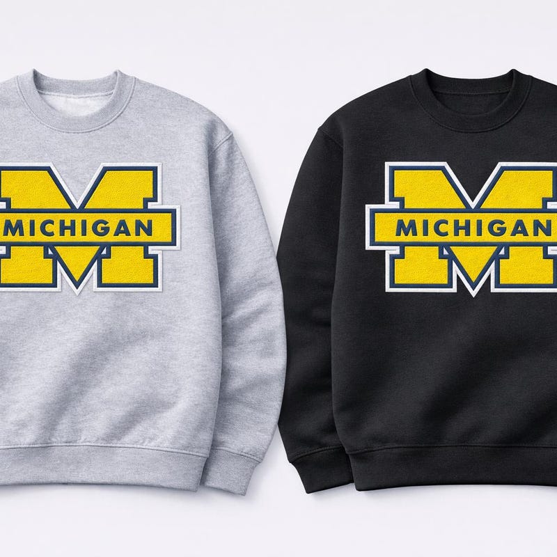 Michigan Logo Template - Etsy
