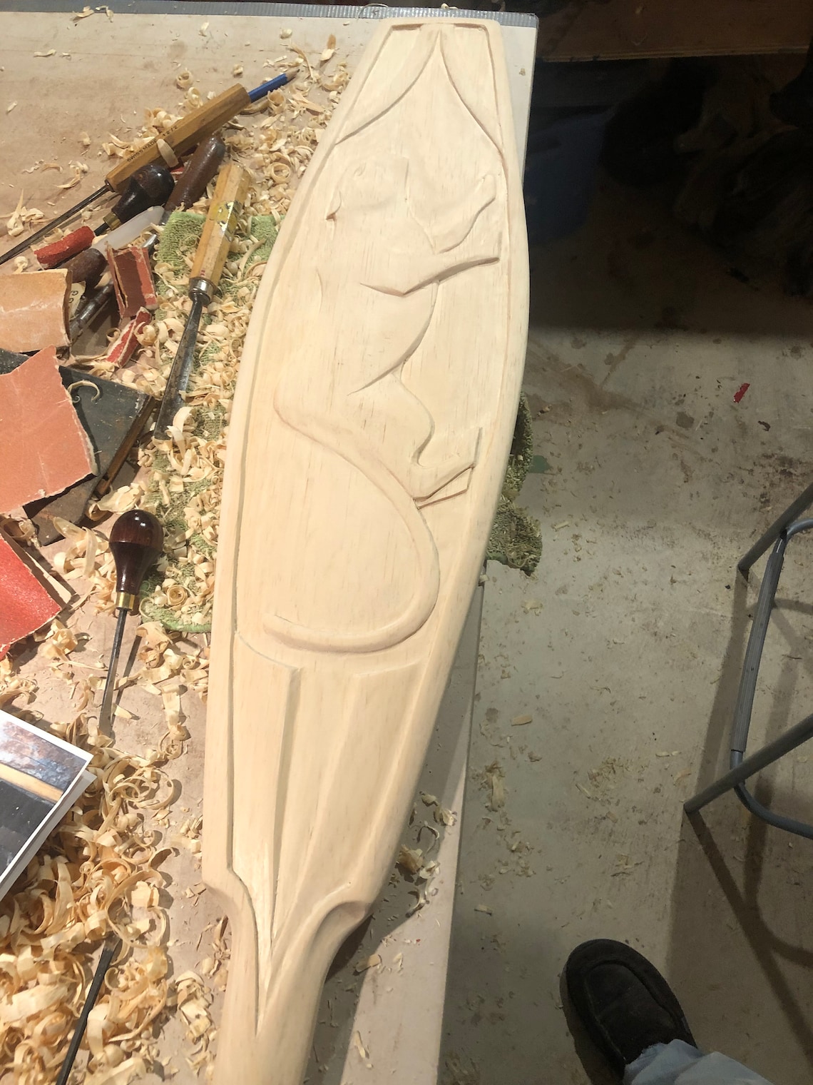 Rabbit Smoking a Pipe Paddle From the Movie the Edge - Etsy