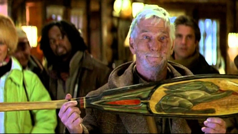 Rabbit Smoking a Pipe Paddle From the Movie the Edge - Etsy