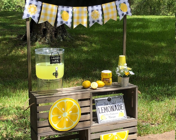 Lemonade Stand Complete With Accessories and Decor - Etsy