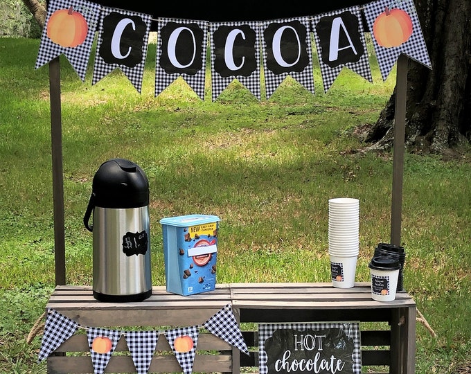 Hot Cocoa Stand Complete With Accessories and Decor! - Etsy