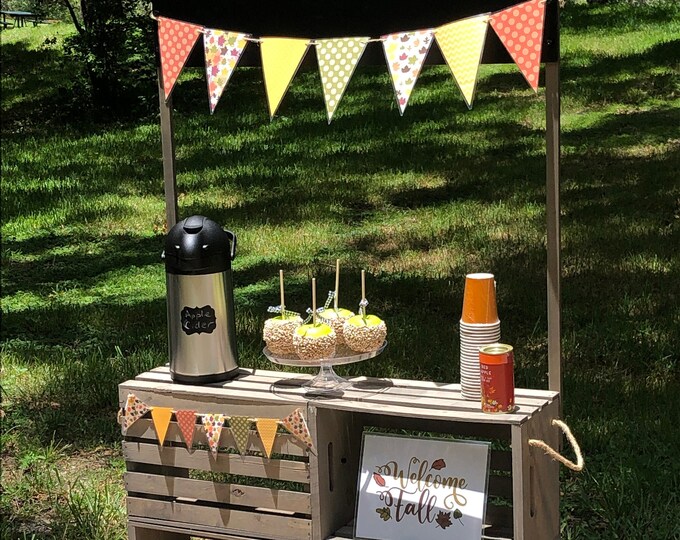 Apple Cider Stand Complete With Accessories and Decor - Etsy