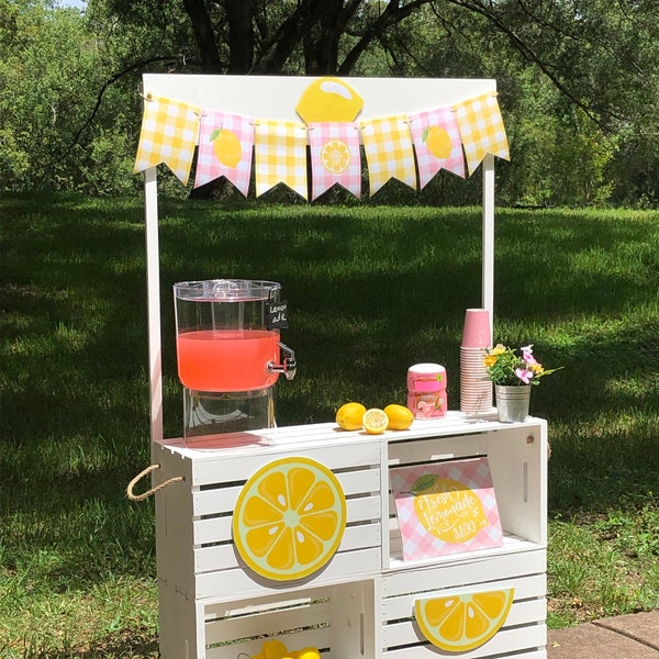 Lemonade Stand Sign Etsy