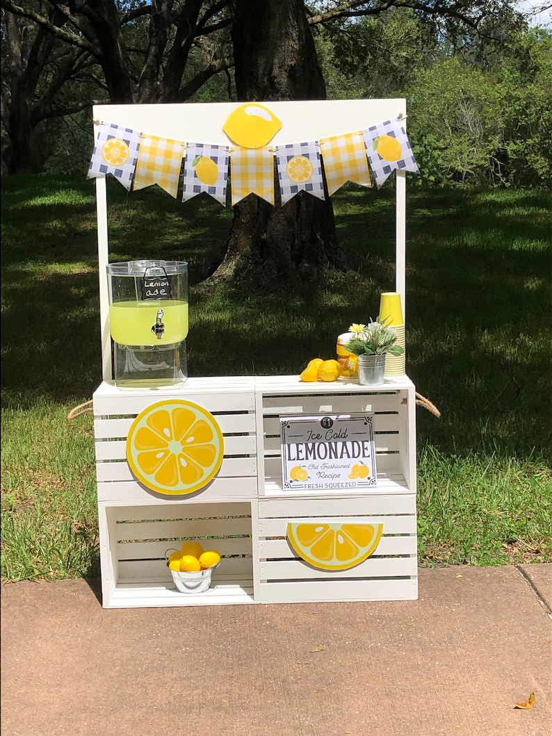 Lemonade Stand Complete With Accessories and Decor - Etsy