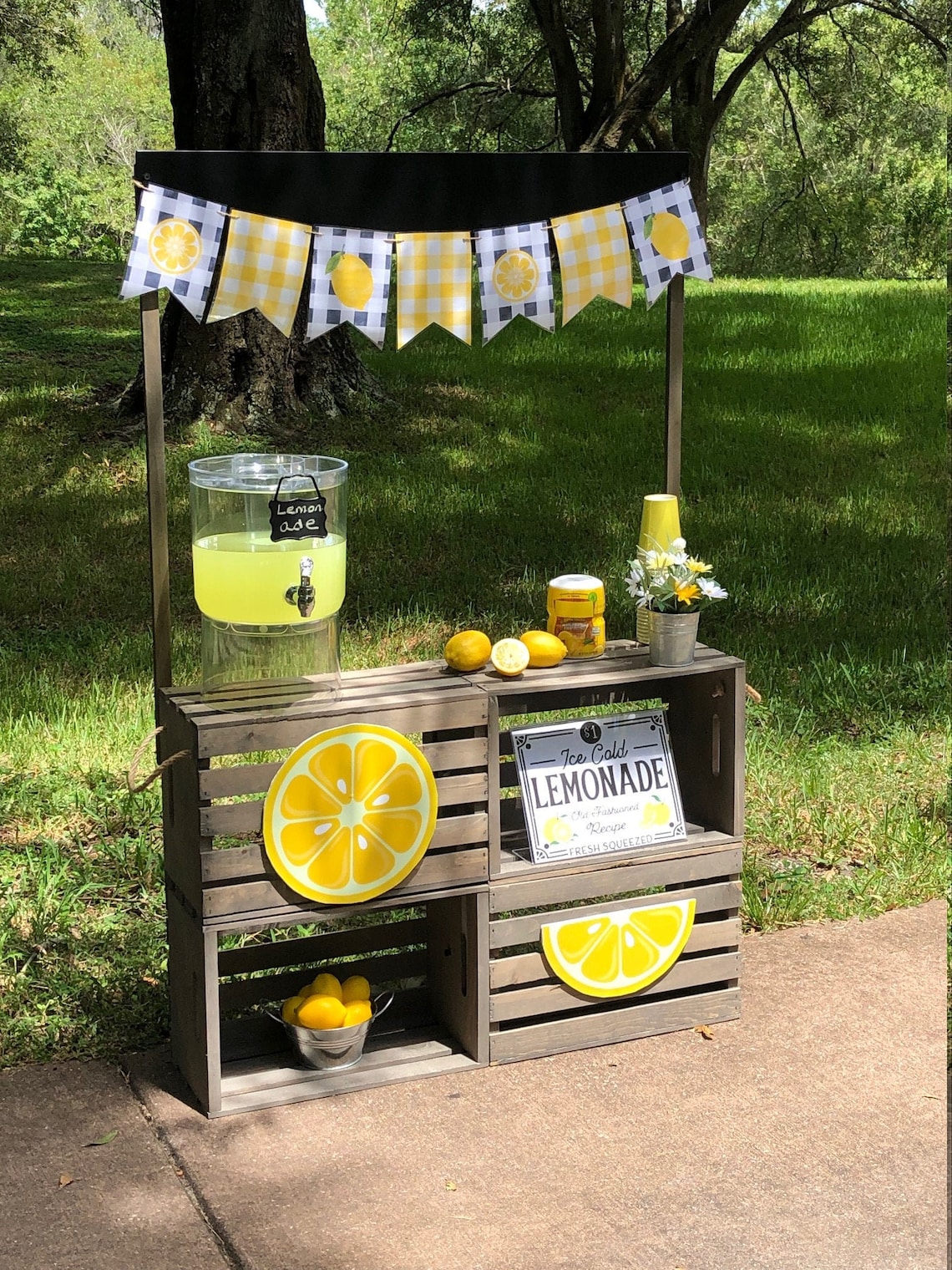 Lemonade Stand Complete With Accessories and Decor - Etsy