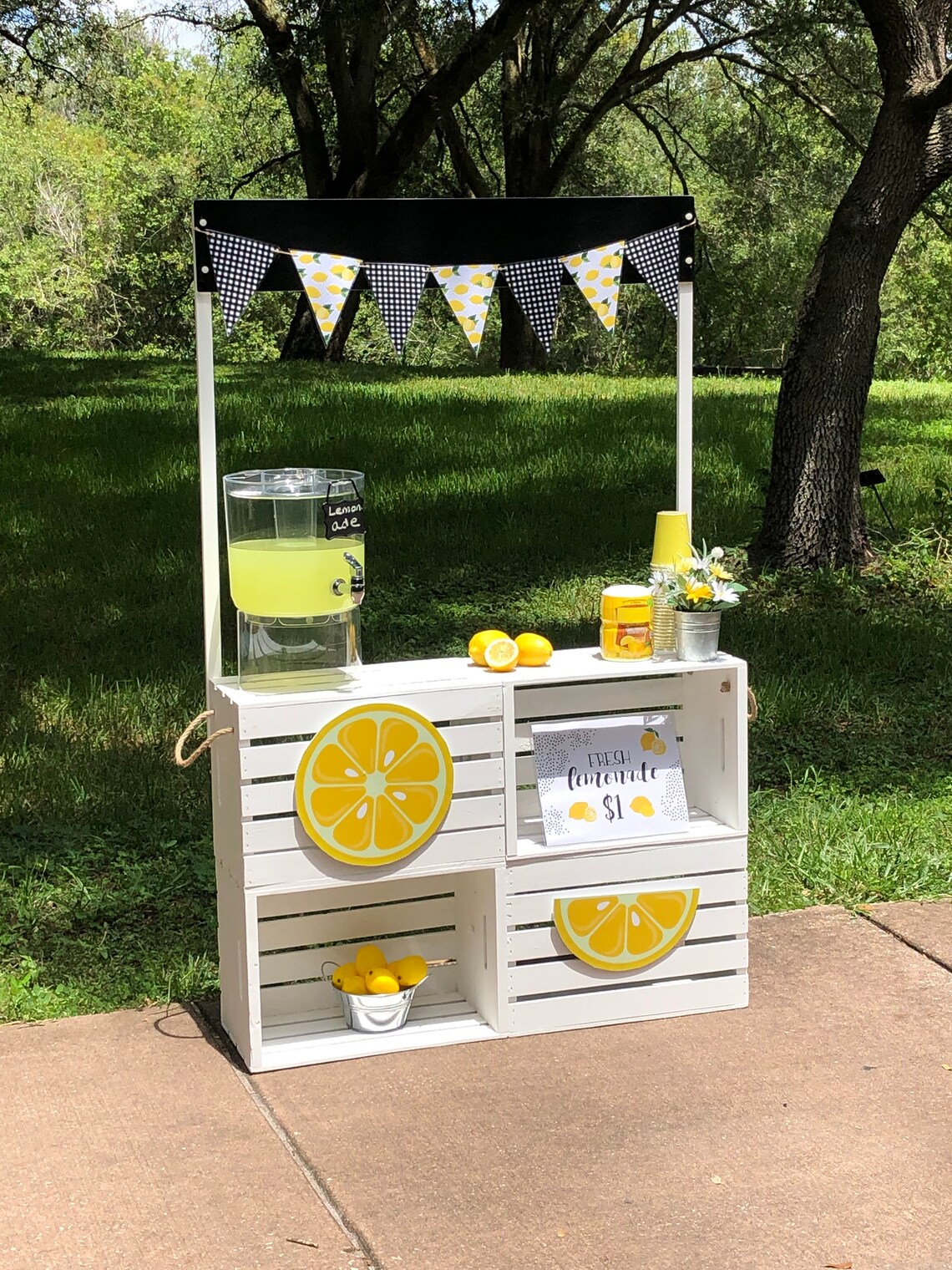 Lemonade Stand Complete With Accessories and Decor - Etsy