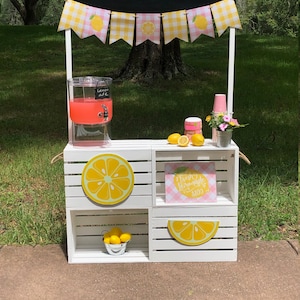 Lemonade Stand Complete With All Accessories and Decor - Etsy