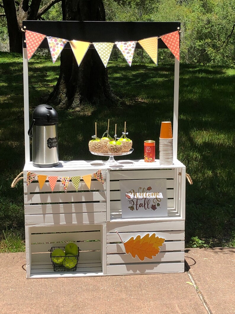 Apple Cider Stand Complete With Accessories and Decor - Etsy