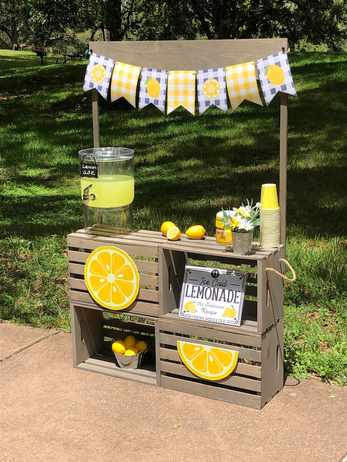 Lemonade Stand Complete With Accessories and Decor | Etsy