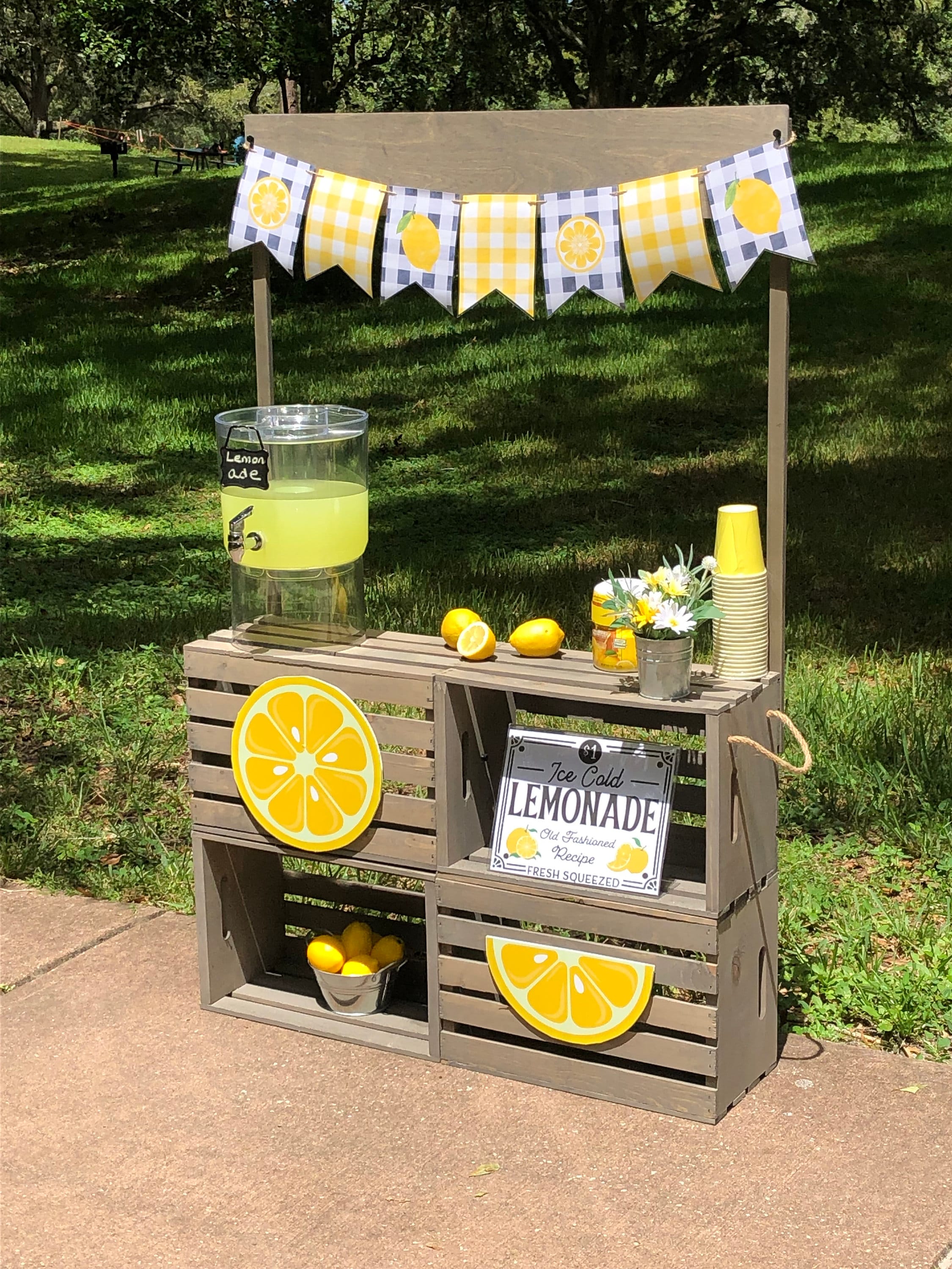 Lemonade Stand Complete With Accessories and Decor - Etsy
