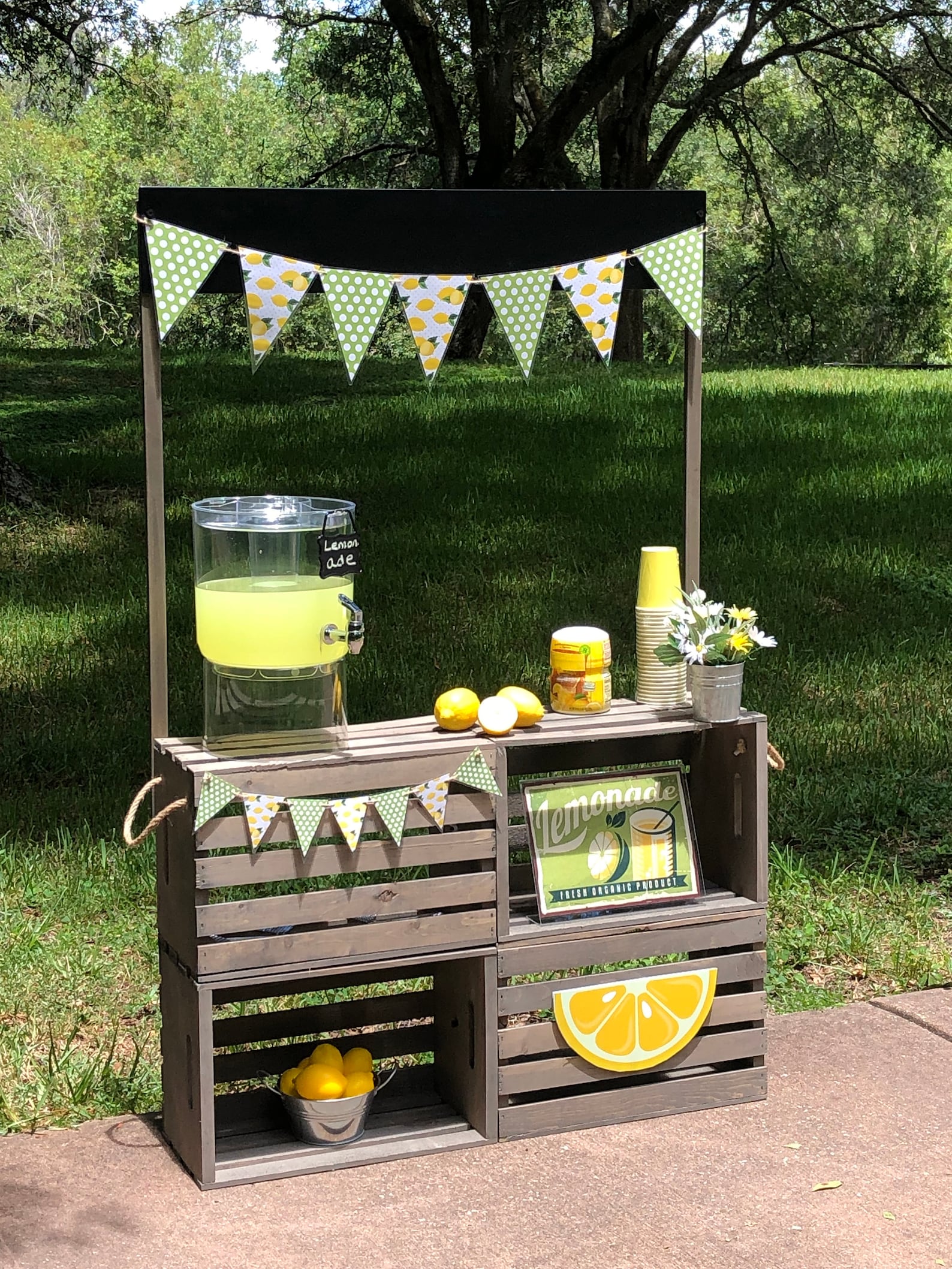 Lemonade Stand Complete With All Accessories and Decor - Etsy