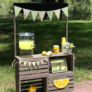 Lemonade Stand Complete With All Accessories and Decor - Etsy