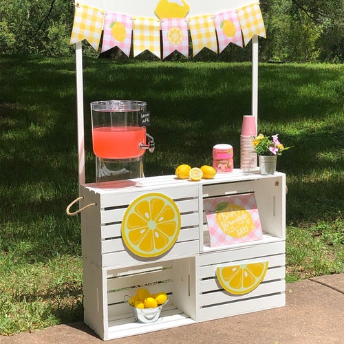 Lemonade Stand Complete With All Accessories and Decor - Etsy