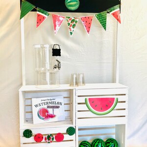 Watermelon Stand Complete With Accessories | Etsy