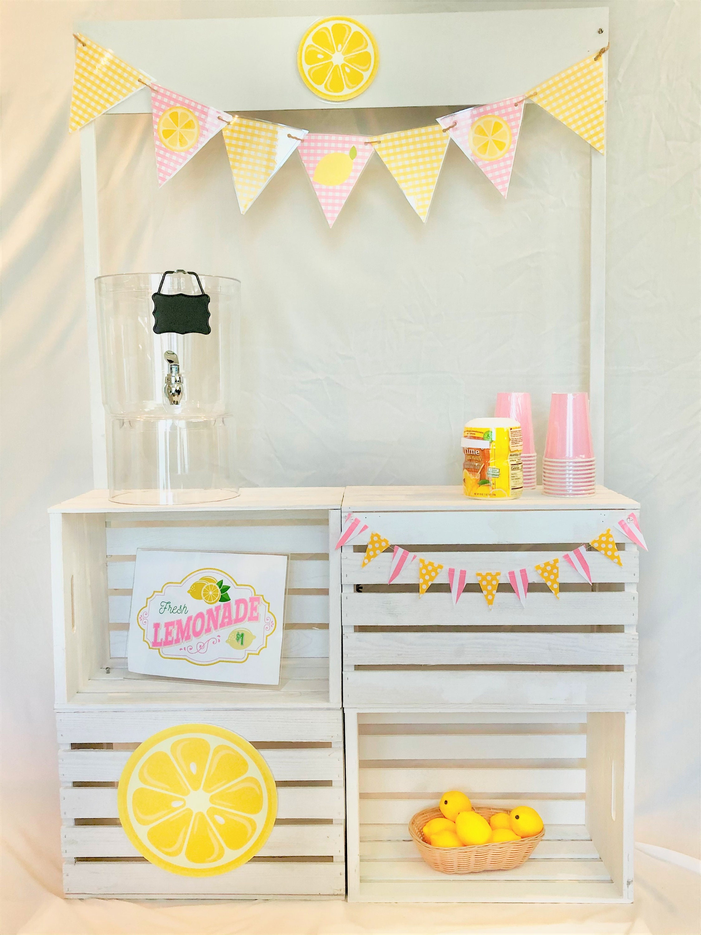 Lemonade Stand Complete With All Accessories and Decor | Etsy