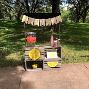 Lemonade Stand Complete With All Accessories and Decor - Etsy