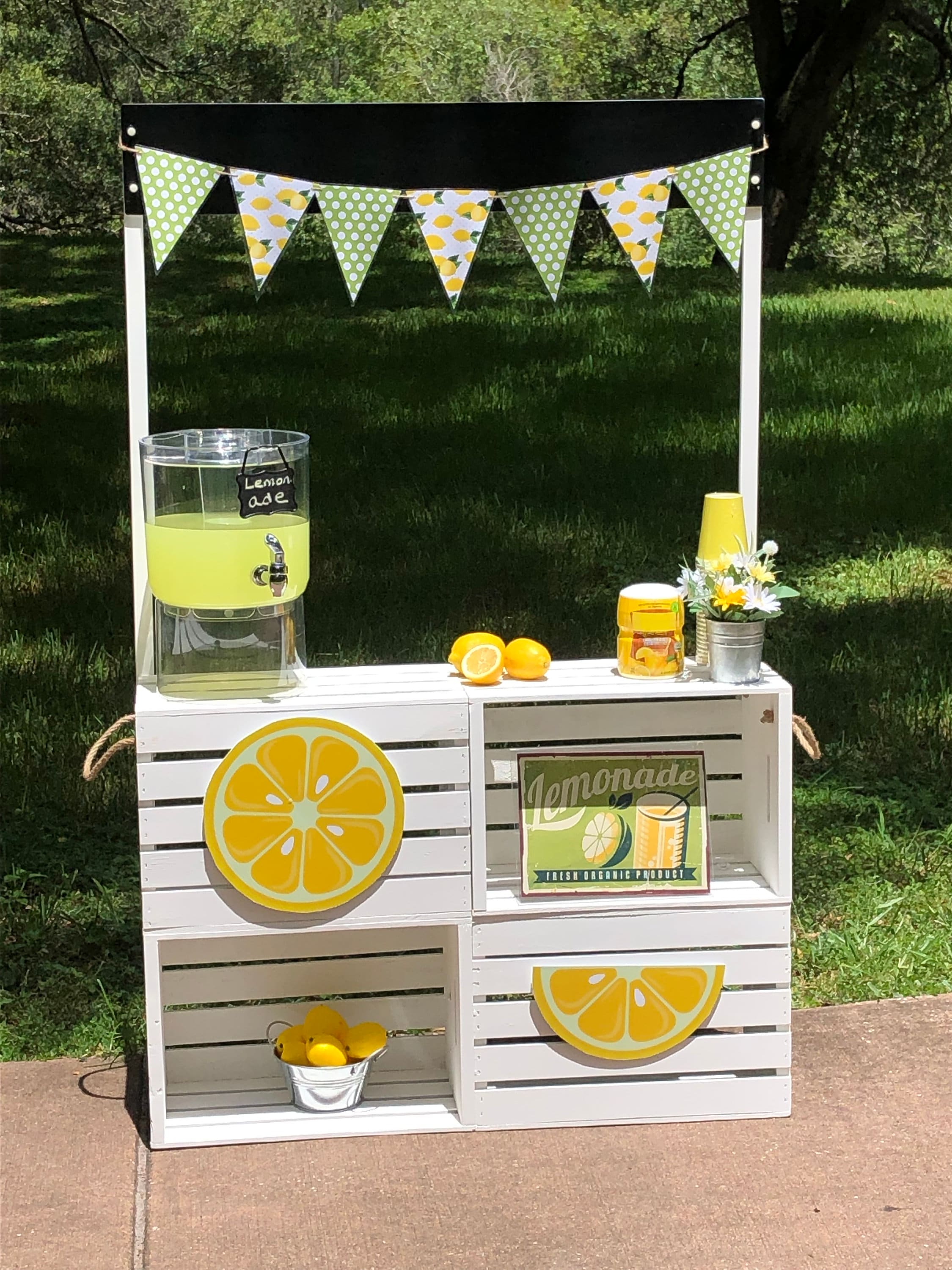 Lemonade Stand Complete With All Accessories and Decor - Etsy