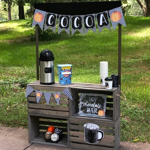 Hot Cocoa Stand Complete With Accessories and Decor - Etsy