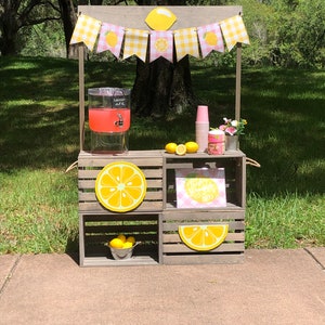 Lemonade Stand Complete With All Accessories and Decor - Etsy