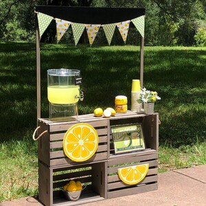Lemonade Stand Complete With All Accessories and Decor - Etsy