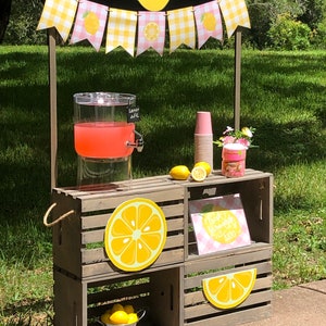 Lemonade Stand Complete With All Accessories and Decor - Etsy