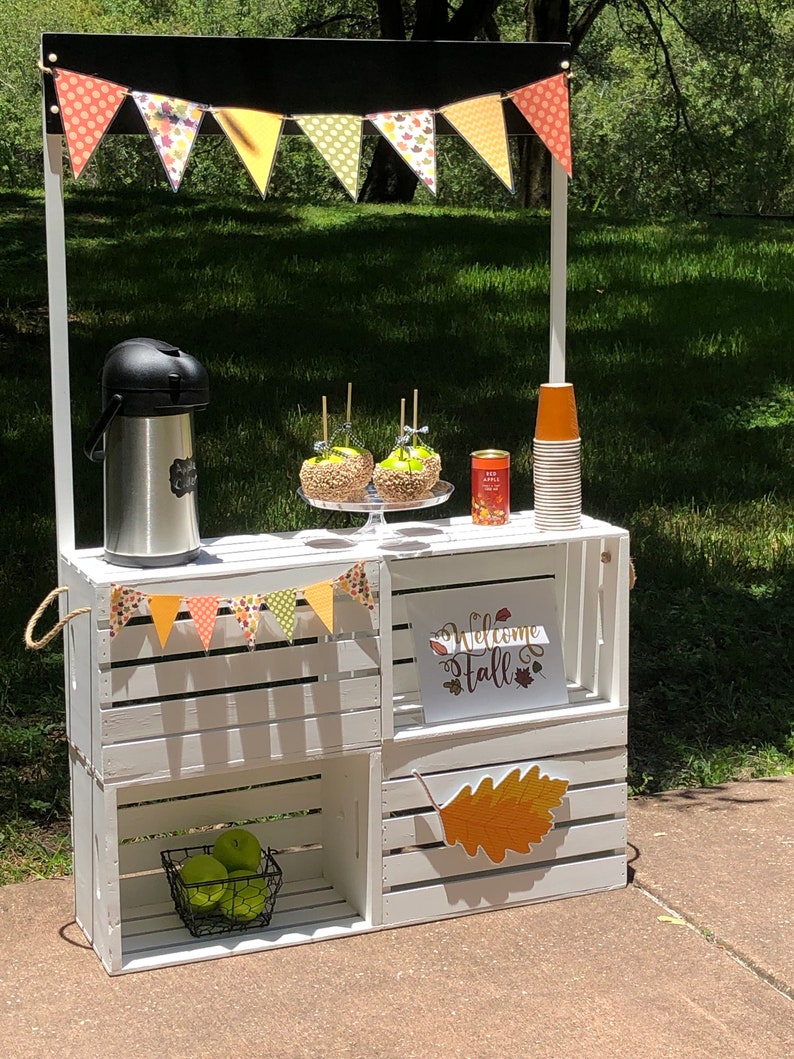 Apple Cider Stand Complete With Accessories and Decor - Etsy
