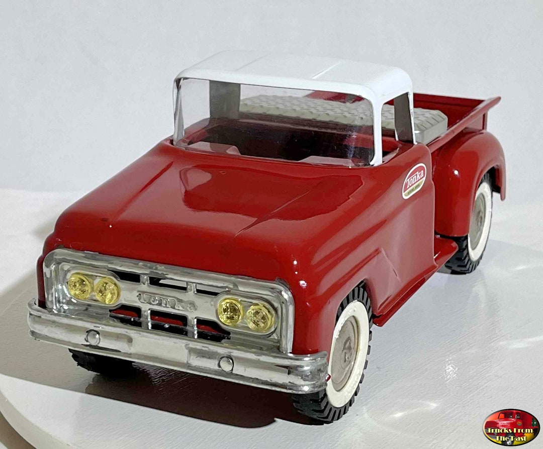 Tonka 1962-1964 Red & White Stepside Pickup Restored - Etsy