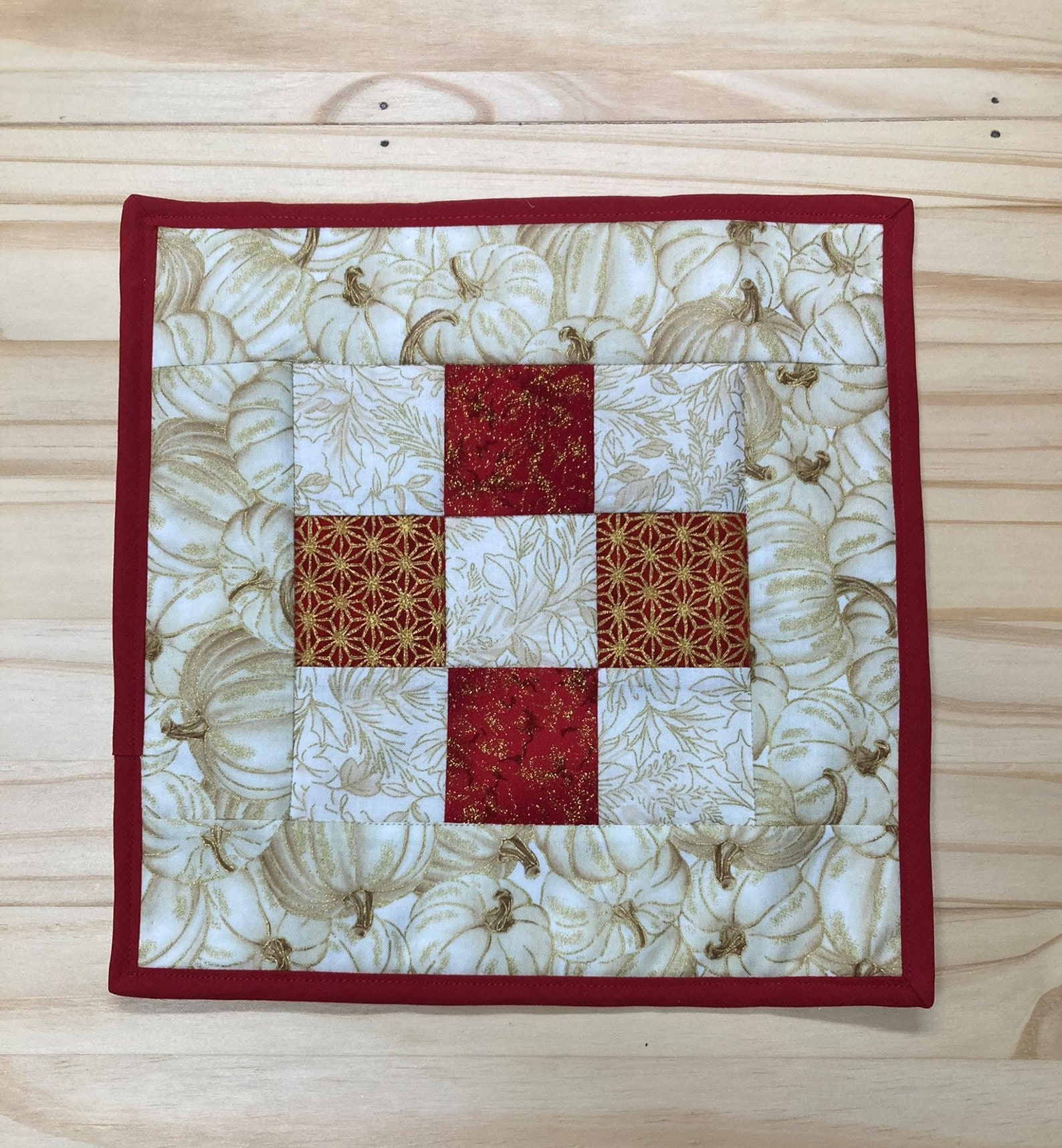 Fall Quilted Centerpiece Autumn Table Décor Thanksgiving - Etsy