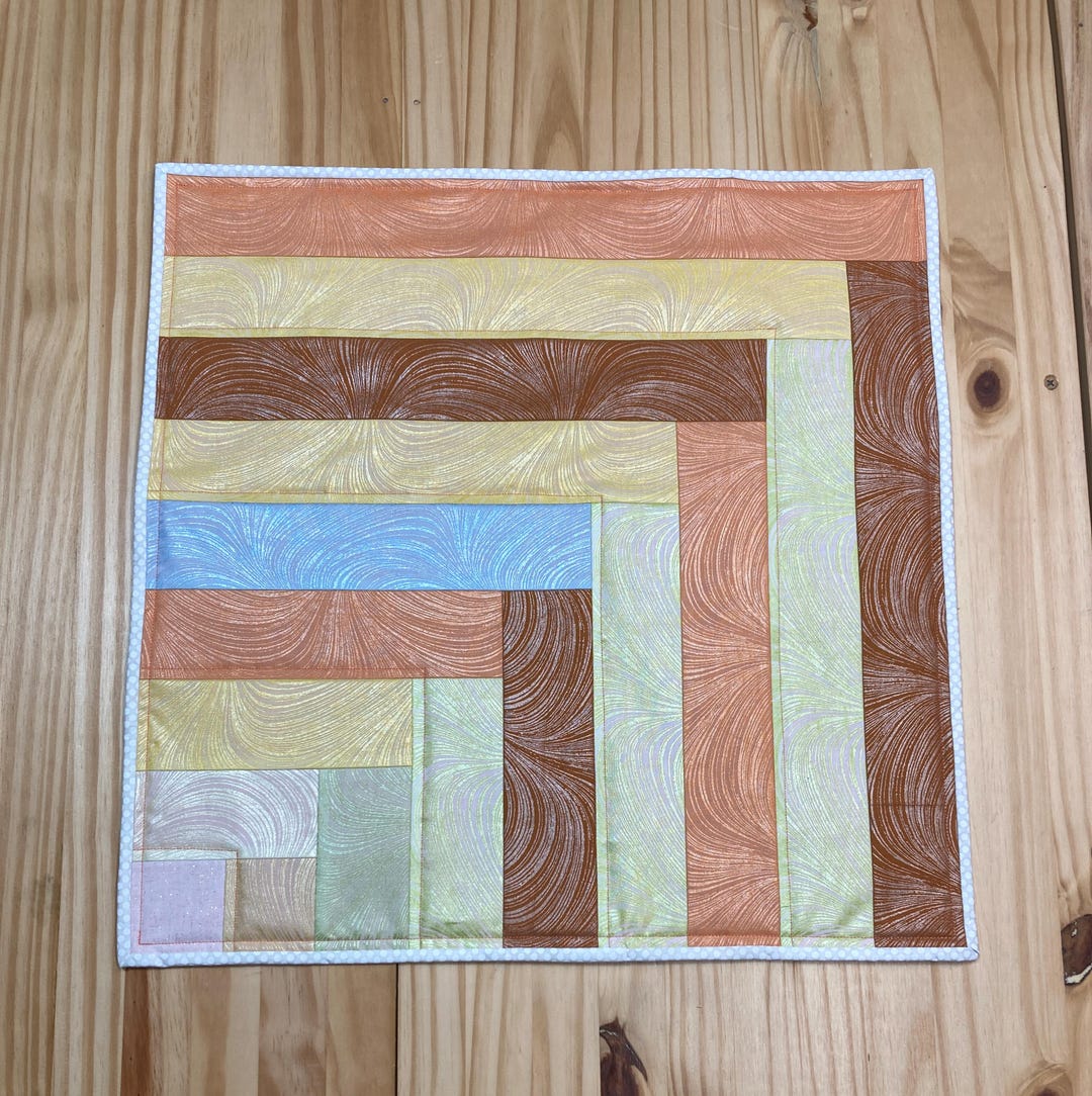 Quilted Table Topper, Quilted Centerpiece, Quilted Gift, Table Topper ...