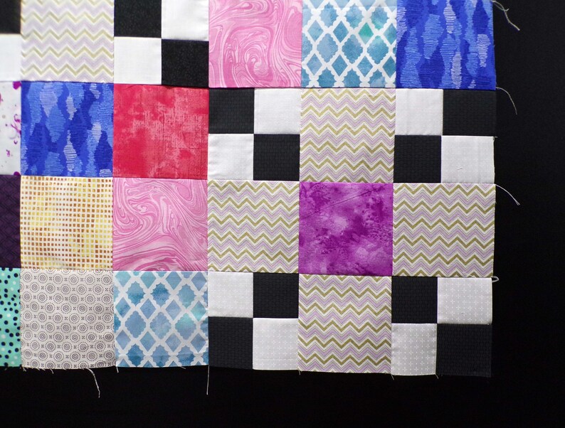 UNFINISHED Quilt Top Quilt to Finish Unfinished Square Quilt Irish ...