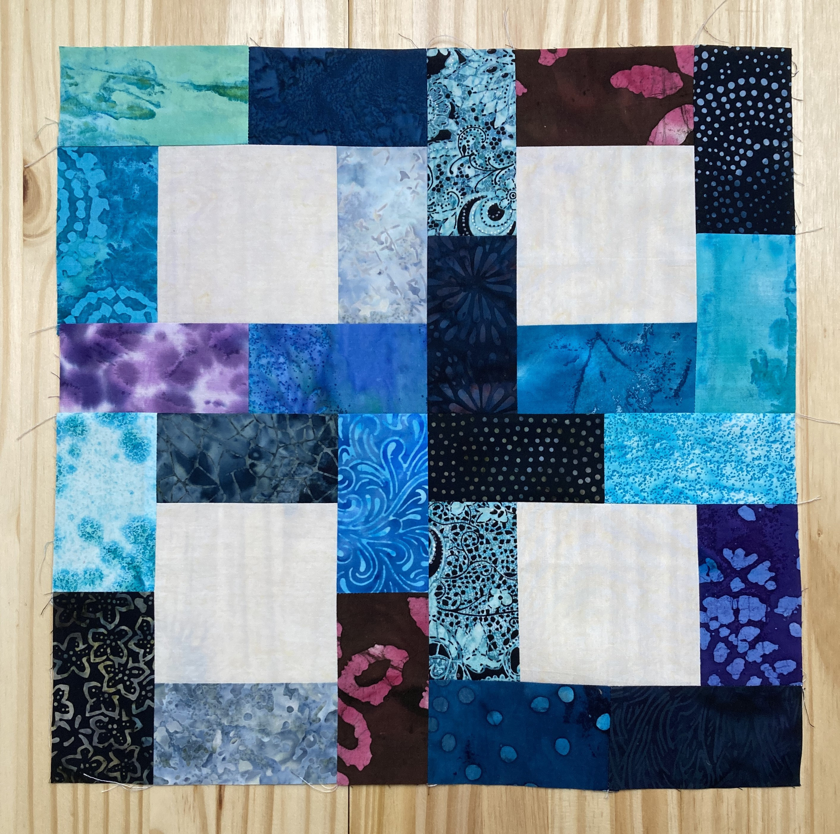 Simple Six Quilt Block Digital Quilt Block PDF Quilt Block Quilt Block ...