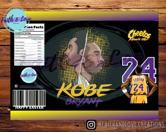 Lakers Kobe Chip Labels - Etsy