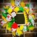 Teacher Room Door Wreath Back to School Decor Personalized Teacher ...