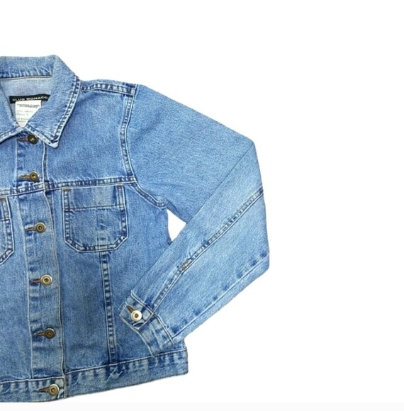 Vintage 1990s Denim Jacket by Club Monaco | Light Blu… - Gem