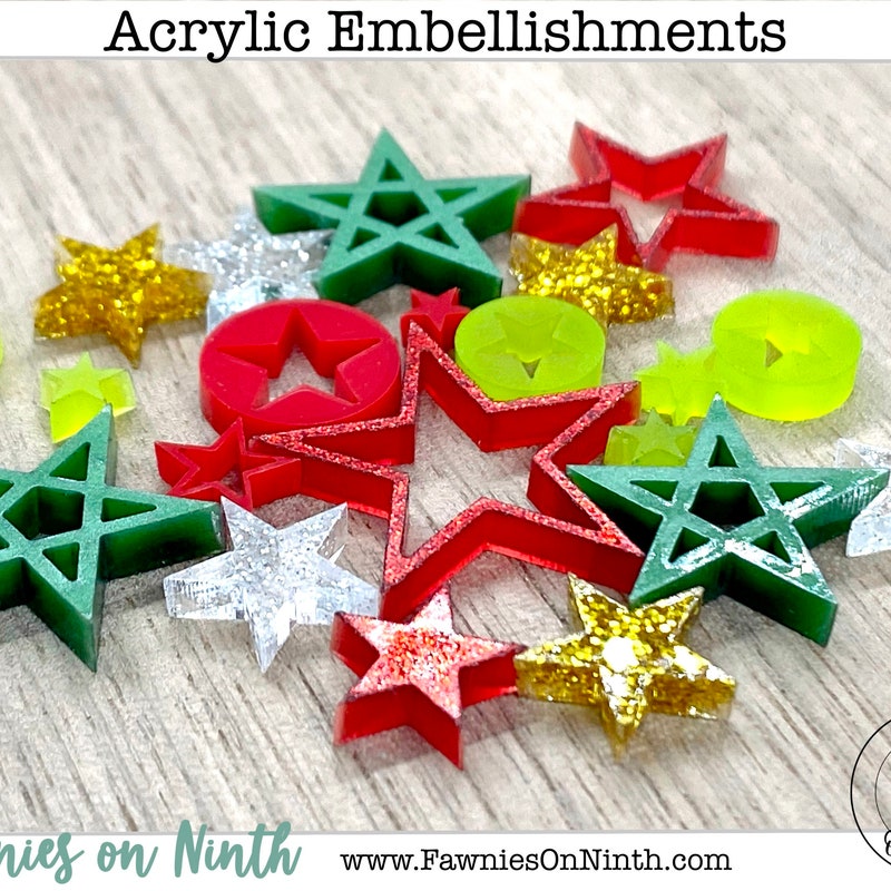 Christmas Embellishments - Etsy