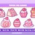 Pink Pastel Goth Carrd Template for Vtubers & Streamers | Customizable ...