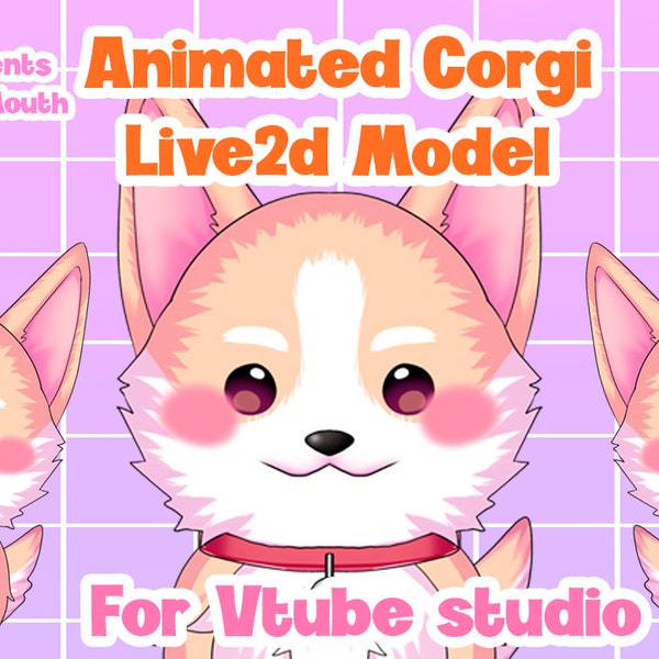 2d Model for Vtube - Etsy