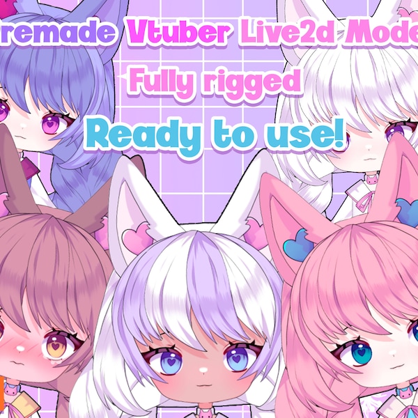 Vtuber Model Base - Etsy