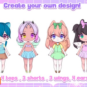 Customizable Vtuber Model /fully Rigged Vtuber/ Ready to Use Vtuber ...