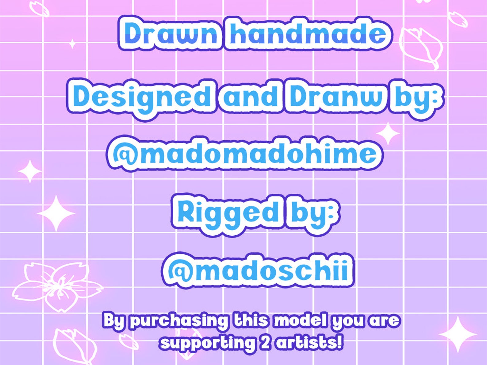 Cute Tiger Lived2d Vtuber Model / Cat Live2d/ Cat Vtuber/ Vtuber Pet ...