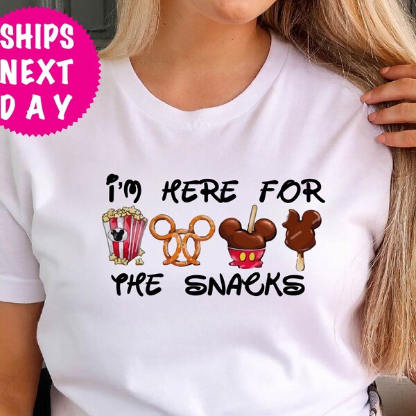Disneyworld Snacks Shirt - Etsy