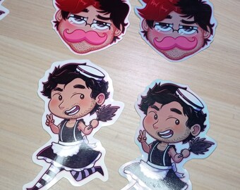 Markiplier Stickers - Etsy