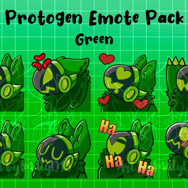 Green Protogen - Etsy