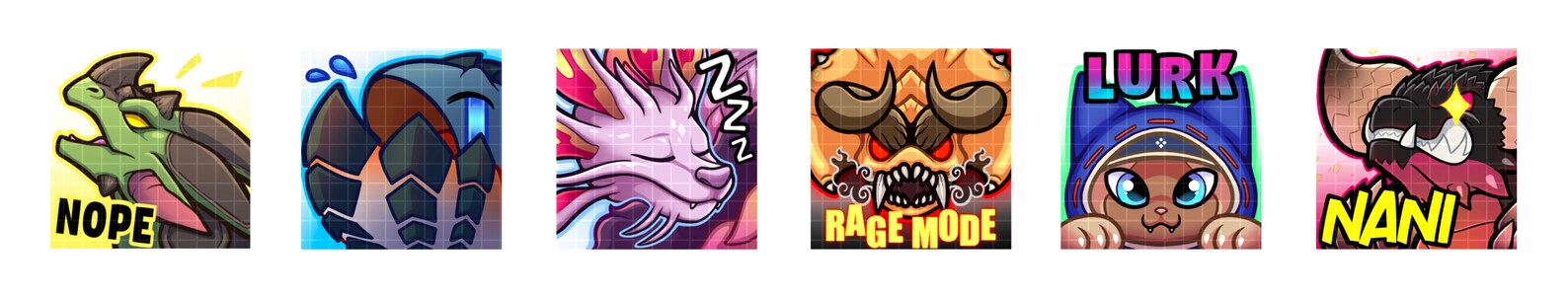 Monster Hunter Emote Pack Set 2 Digital Download | Etsy