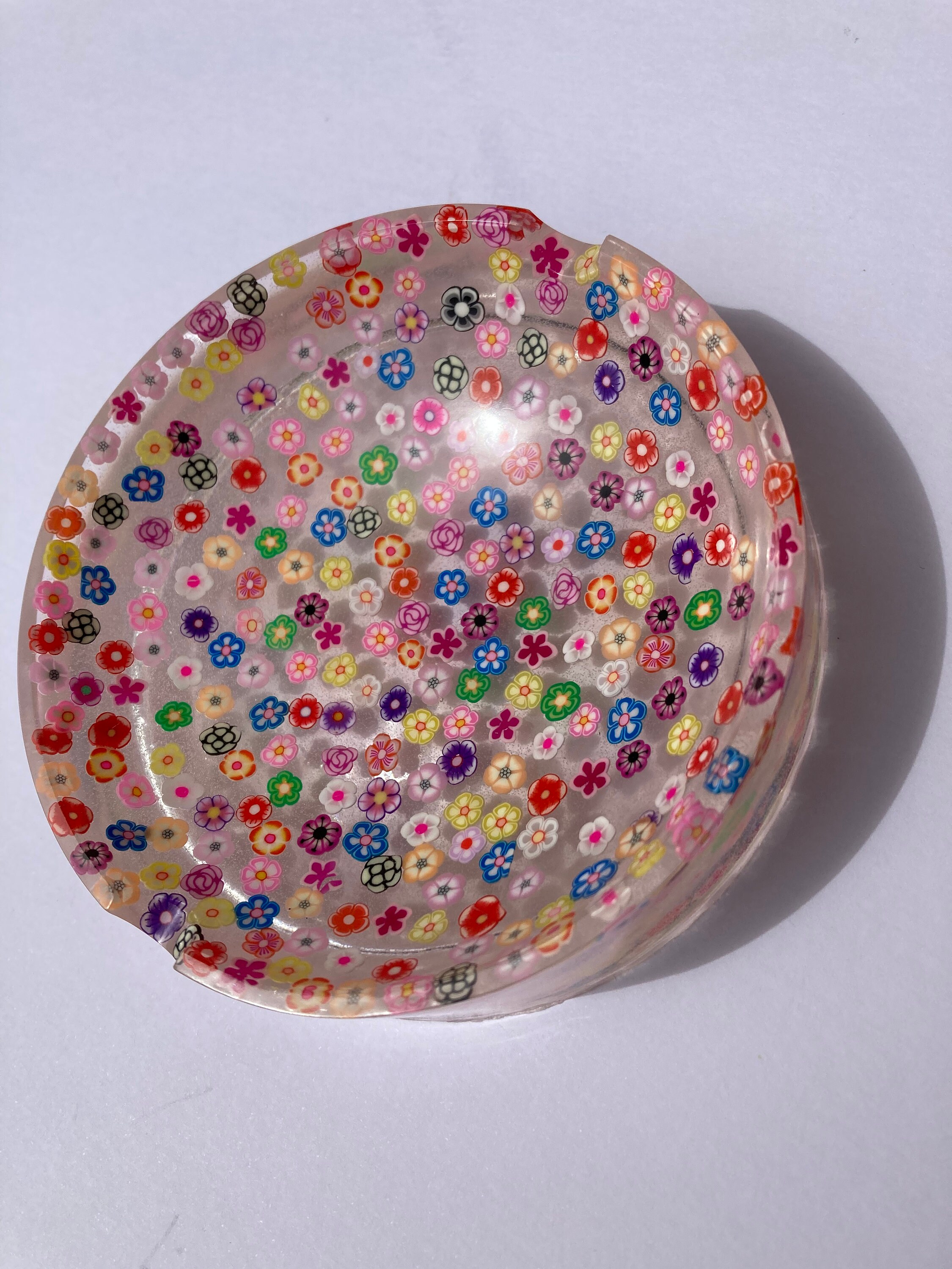 Retro trippy flower ashtray | Etsy