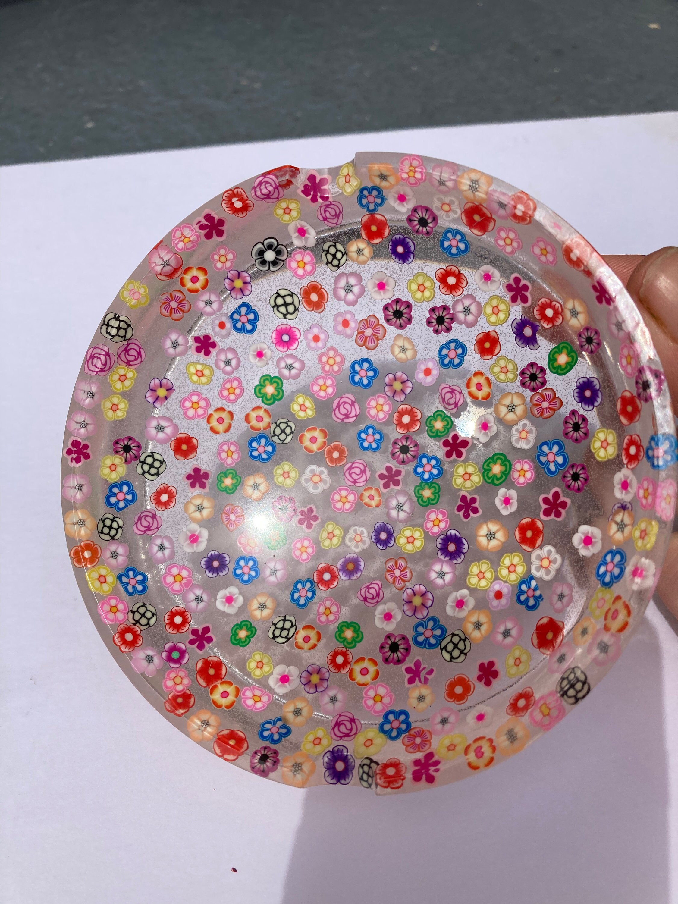 Retro Trippy Flower Ashtray - Etsy