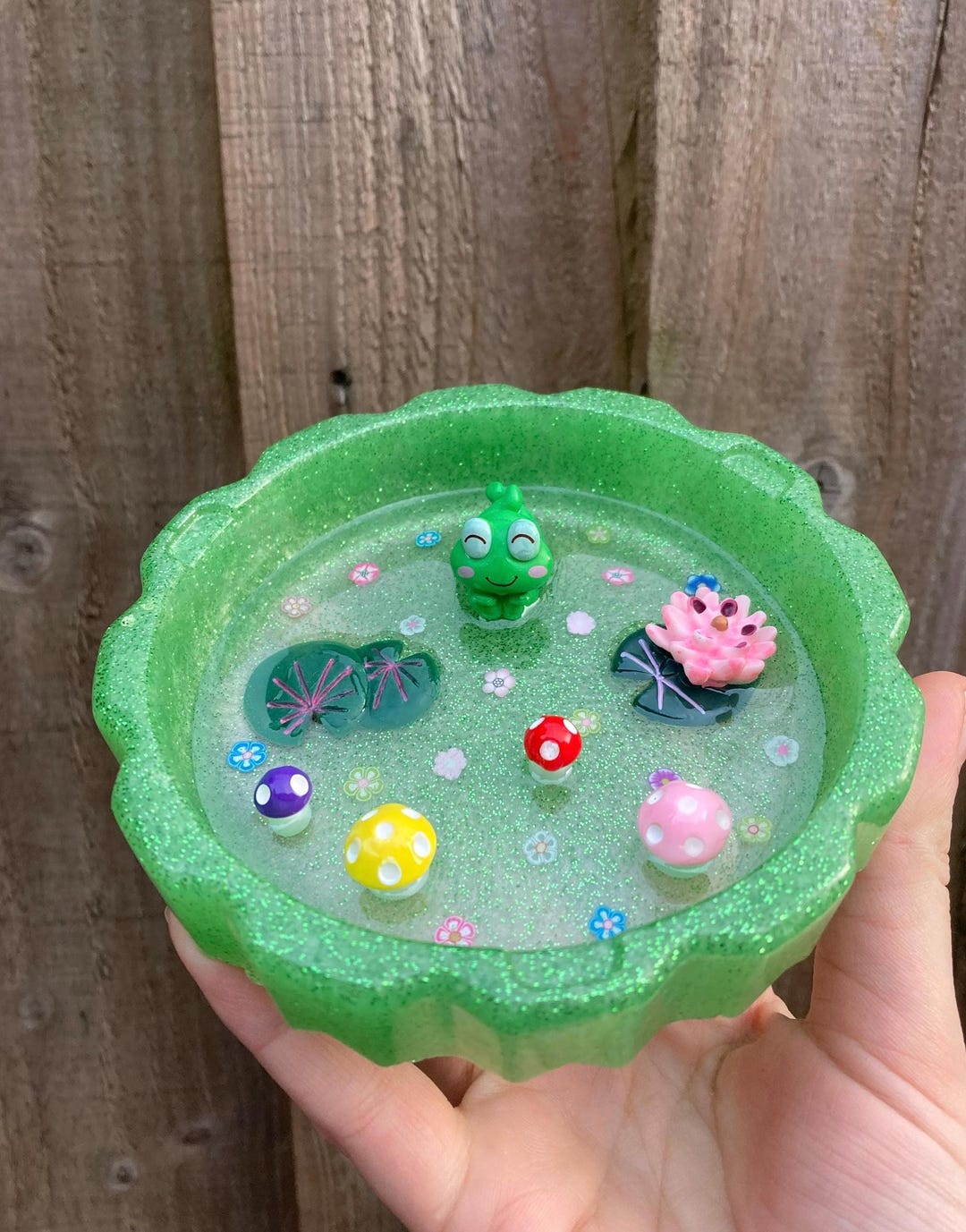 Frog Pond Ring Dish - Etsy