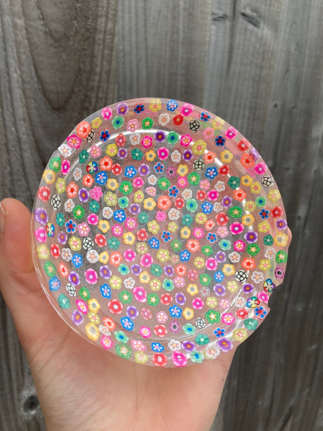 Retro Trippy Flower Ashtray - Etsy